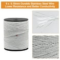 hengtong, Electric Fence Polywire, 3280ft 6 Conductors, UV-Resistant ...