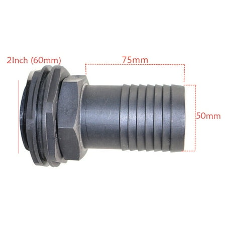 Water Butt/Tank Lin Overflow Connector with Nut &Washer Fits Lin ...