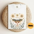 Celestial Lunar Moth Shirt Moth Shirt Goblincore Clothing Cottagecore ...
