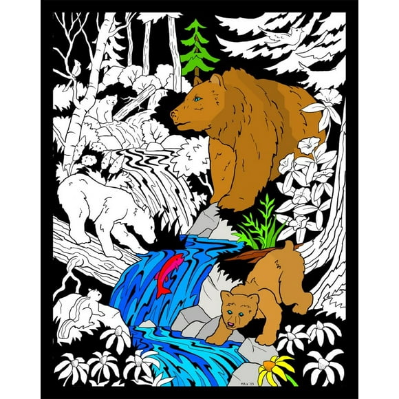 Velvet Coloring Posters Adults