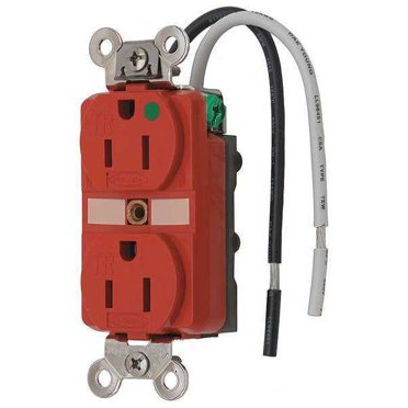 Receptacle Hospital Grade 4-Plex 20A 125V 5-20R White - Walmart.com