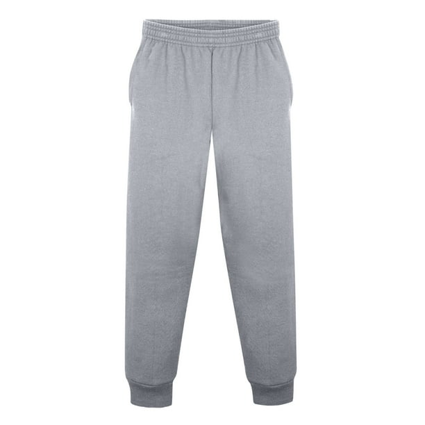 Hanes Boys ComfortSoft EcoSmart Jogger Sweatpants, XL, Light Steel ...