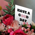 3drose, Image of Quote About Have a Good Day with Daisies, 6 Greeting ...