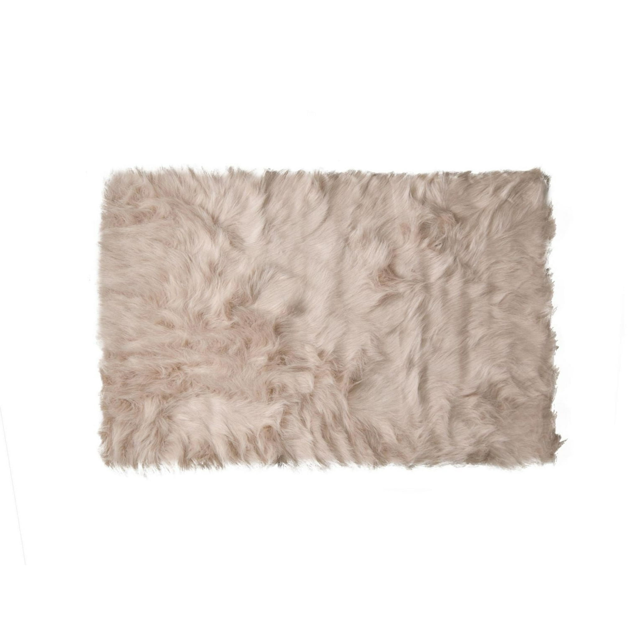 Click here for H-Luxe Faux Fur H-Luxe Hudson Faux Fur2x3 Rug 2 Ft... prices