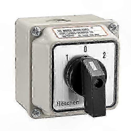 3 Position 2 Phase Rotary Switch with 8 Terminals 660V 20A ON-OFF-ON ...