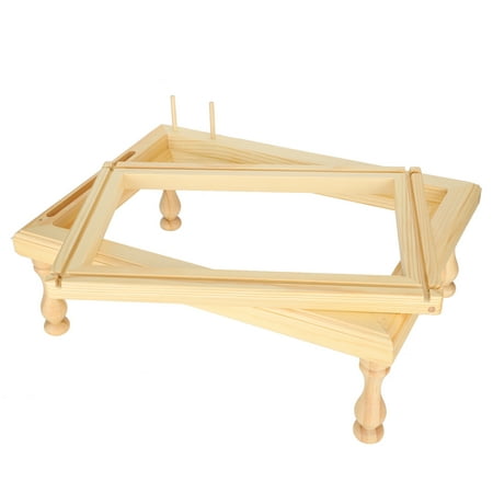 LHCER Table Embroidery Frame With Sealing Strip Wooden Cross‑Stitch ...