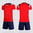 Ceisia Soccer Jersey and Shorts Set with Color Block Shoulder Design ...