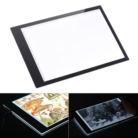 A4 35.2 * 24cm 15 inch LED Artist Stencil Board Tattoo Drawing Tracing ...