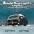 WYBOT C2 Cordless Robotic Pool Cleaner, 180-Min Runtime, 2152 Sq.Ft ...