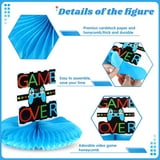 9 Pieces Video Game Honeycomb Centerpieces 3D Video Game Party ...