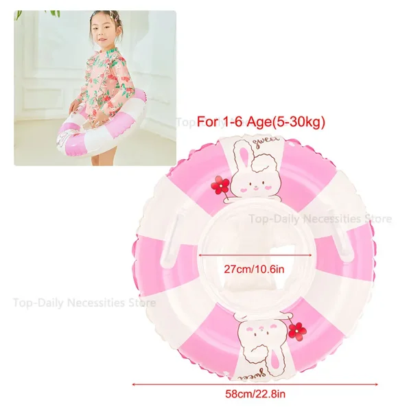 Baby Inflatable Swimming Rings Baby Float Circle Swimming Inflatable ...