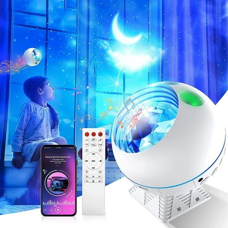 Galaxy Projector Star Projector with Bluetooth Timer 3 in 1 Night Light ...