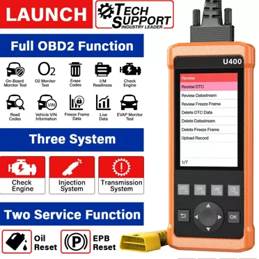 LAUNCH OBD2 Scanner Creader Elite CRE302, Car Check Engine Code Reader ...