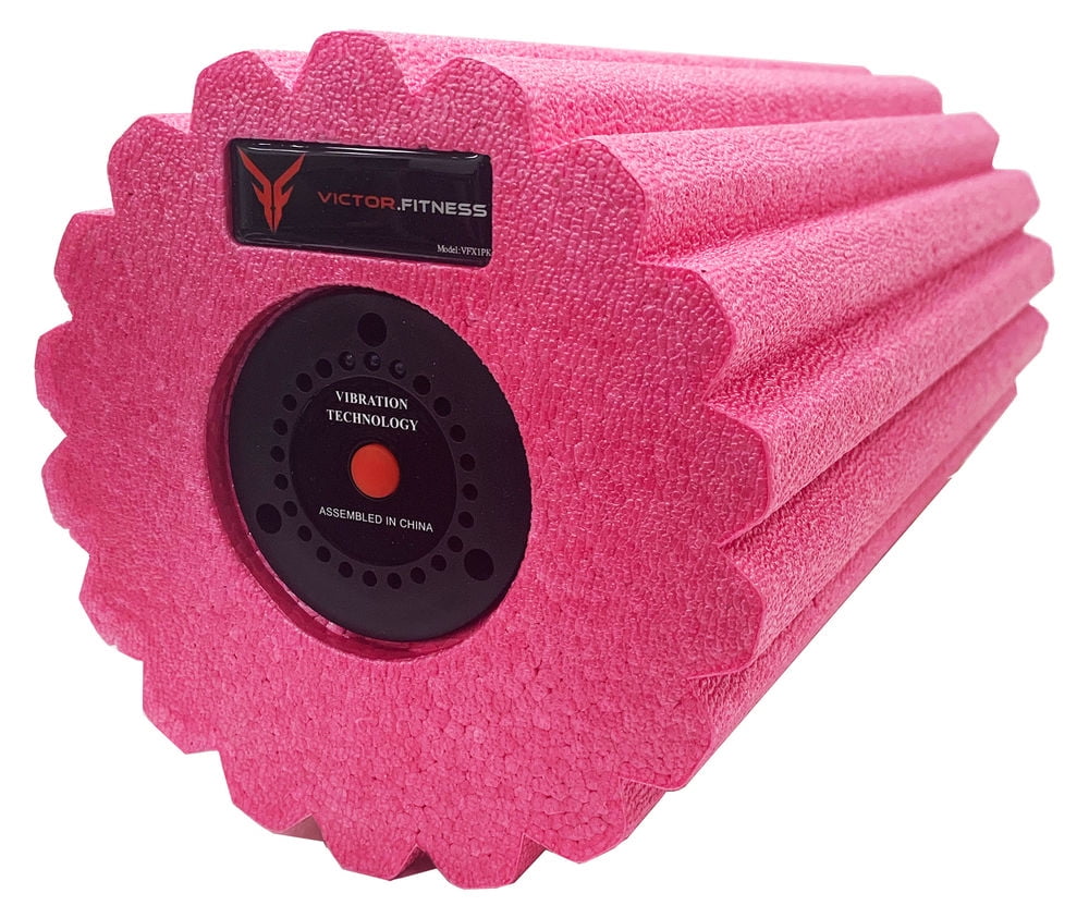 Victor.Fitness REVIVERoller Pink High Intensity Vibrating Massage ...