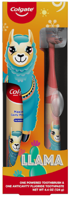 CP LLAMA POWER TOOTHBRUSH + TOOTHPASTE – Walmart Inventory Checker ...