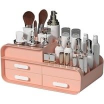Makeup Organizer for Vanity, Medium Capacity Skincare Cosmetic ...