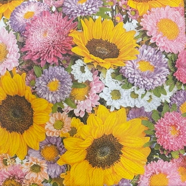 Keep Unique Decoupage Floral Paper Napkins, Decorative Flowers Napkins ...