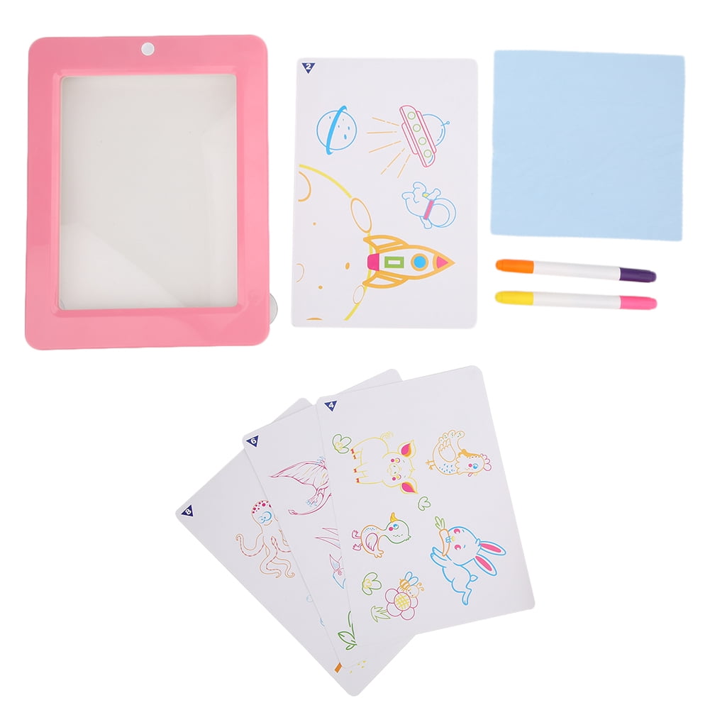 Juguete del rompecabezas, juguetes del dibujo de los niños que escriben ...