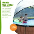 EXIT Toys 142 Inch Swimming Pool Multifunctional Sun Dome Cover ...