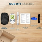 Care Touch Diabetes Testing Kit – Care Touch Blood Glucose Meter, 100 ...