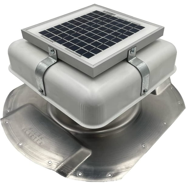 Solar RoofBlaster for Conex Containers with 6.5" ribs (White) | Solar ...