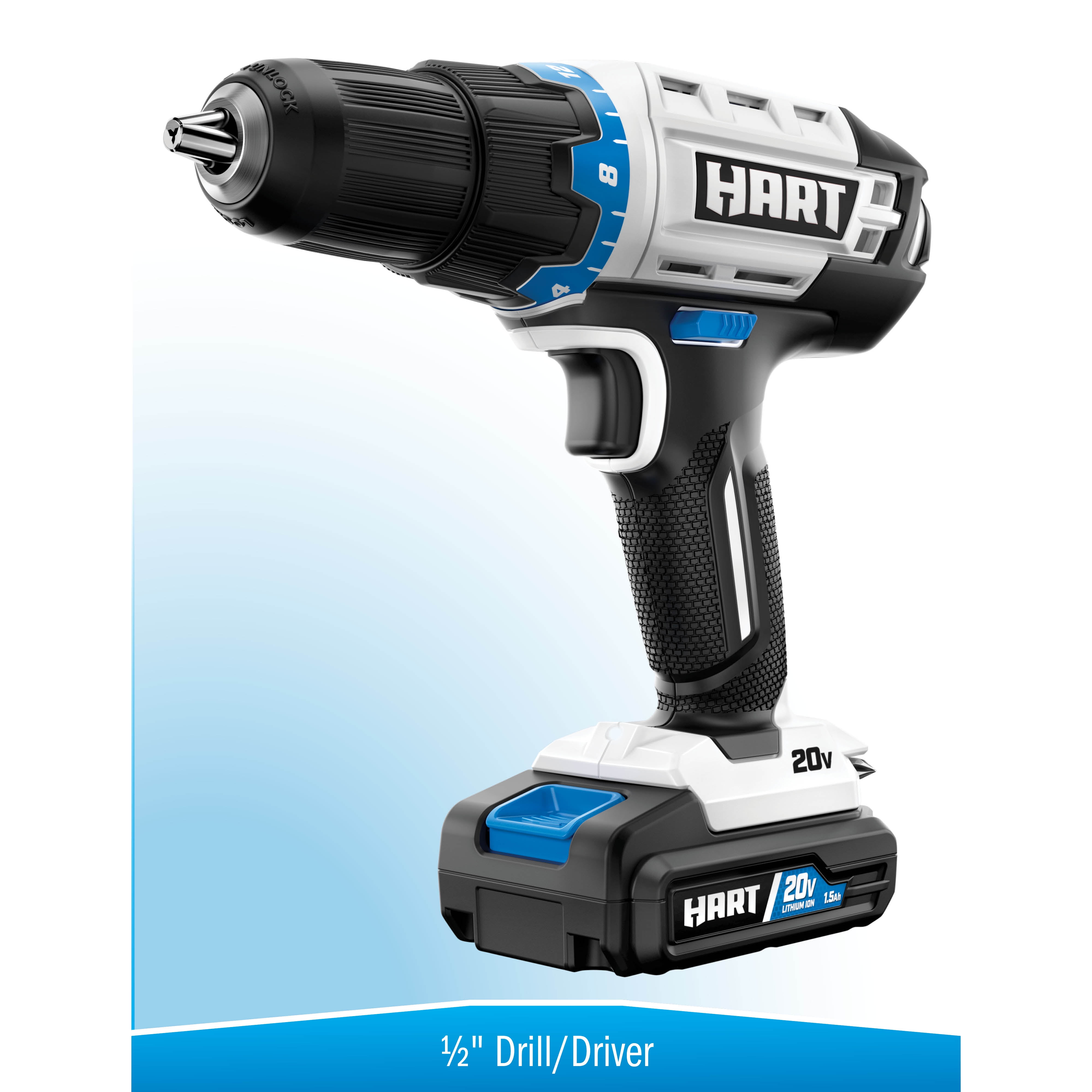 Buy HART 3-Tool 20-Volt Cordless Combo Kit with and 16-inch Storage Bag ...