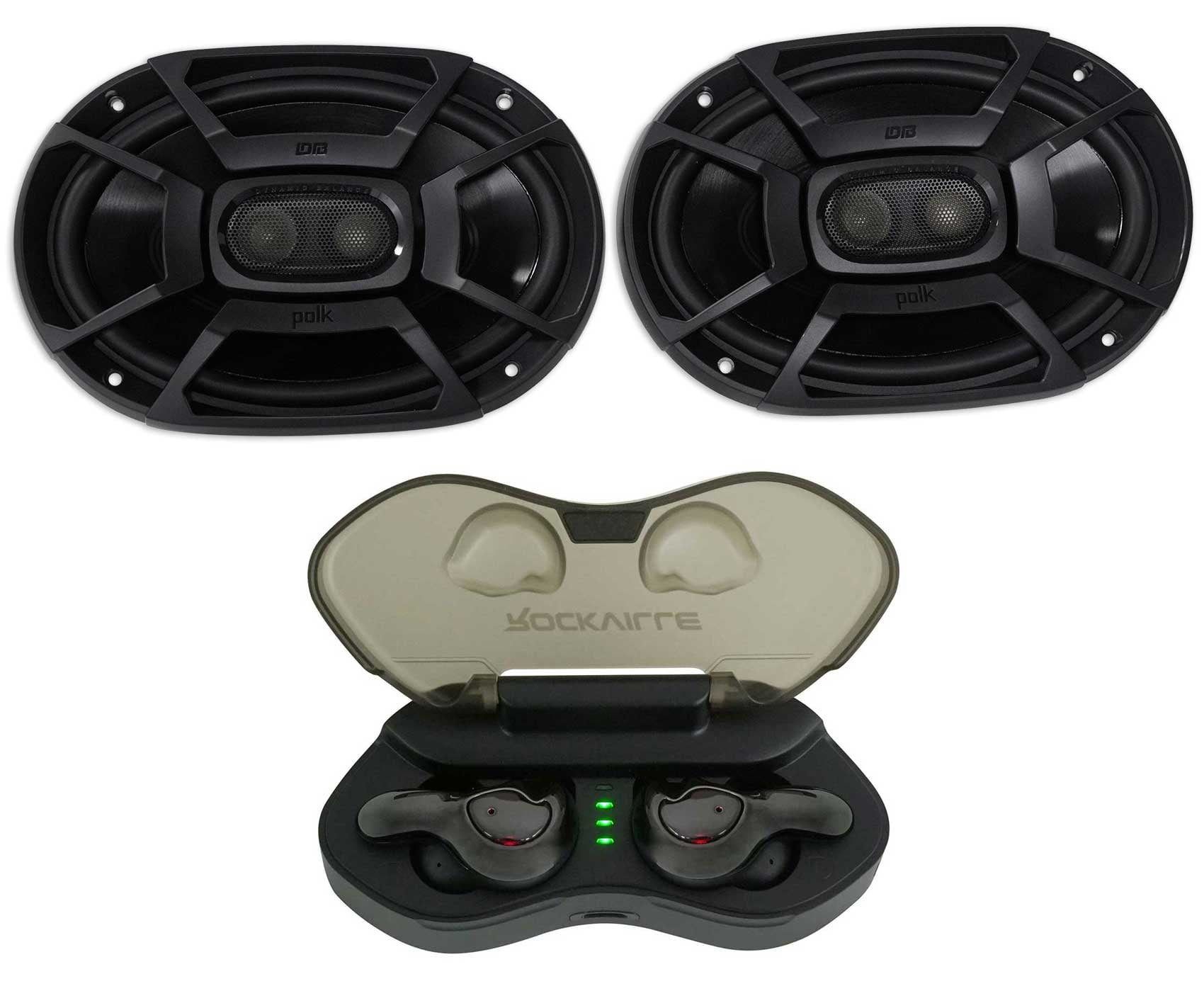 2) Polk Audio DB692 6X9" 450w Car Audio Marine/ATV/Motorcycle Speakers ...