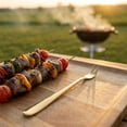 5.7in Stainless Steel BBQ Meat Fork Mini Grill Serving Fork for BBQ ...