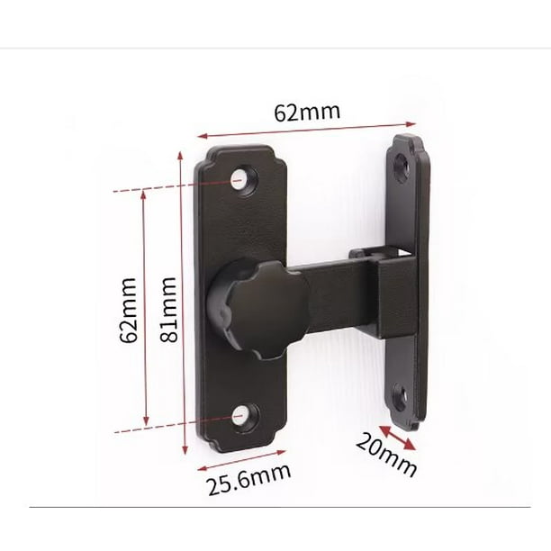 Sliding Door Lock Hardware, Door Latches, Toggle Latch, Black - Walmart.ca