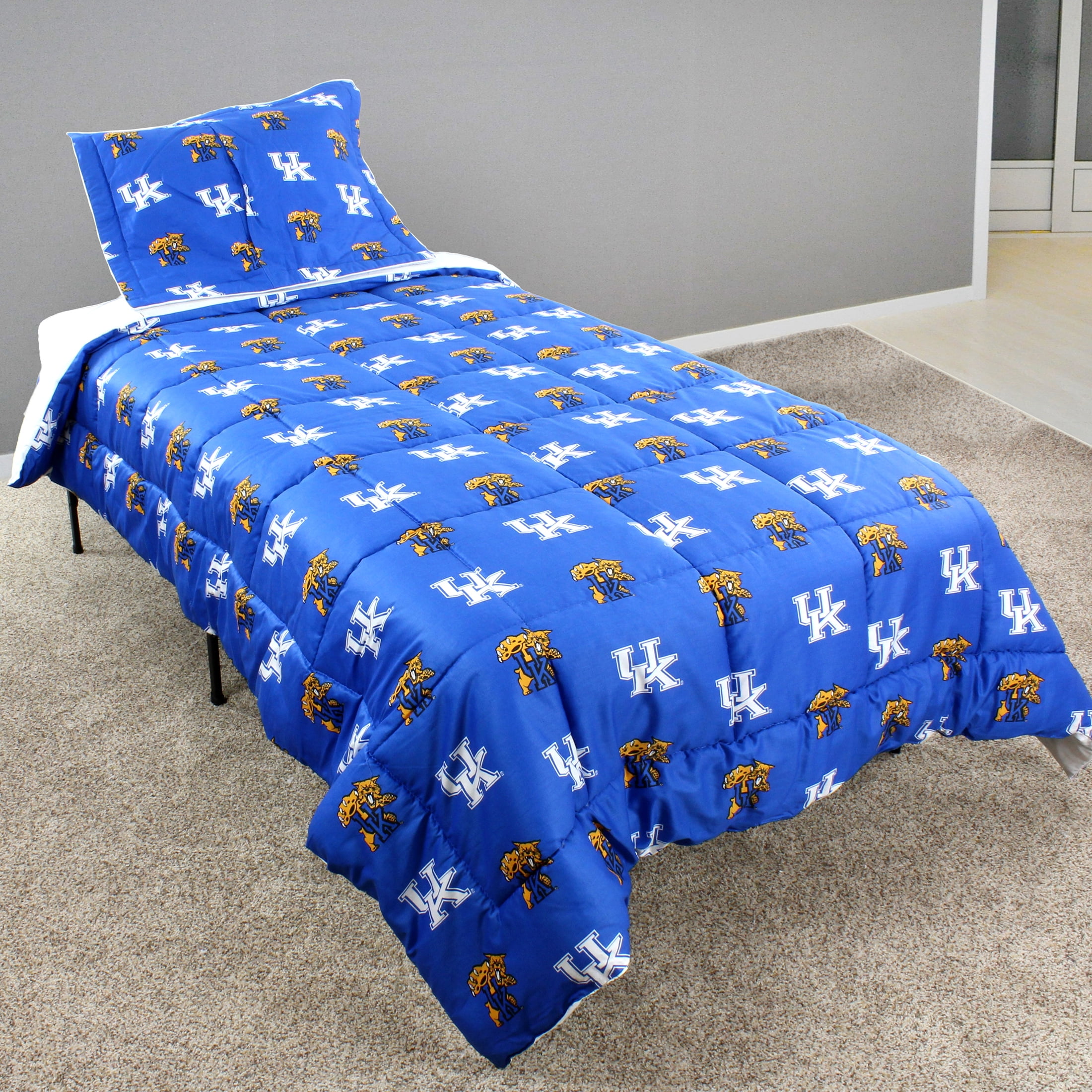 Reversible College Comforter Set King Kansas State Wildcats Reversible ...