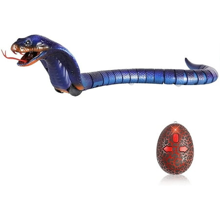 Remote Control Snake Rechargeable Simulation Rc Snake Toy 17" Long Fake ...