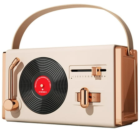 Retro Bluetooth Speaker,Wireless Vintage Speaker,Outdoors Wireless ...