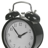 IKEA DEKAD Alarm Clock, Black (Pack of 2, W: 4" X D: 2 ¼" X H: 5 ½ ...