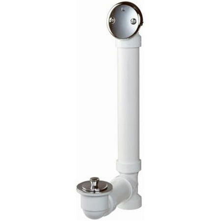 Plumb Pak 650PVC 1.5 in. Roller Ball Stop Complete Schedule 40 PVC Bath ...