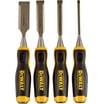 DeWalt 1" W x 5" L Forged Steel Wood Chisel Set Yellow 4 pc. - Walmart.com