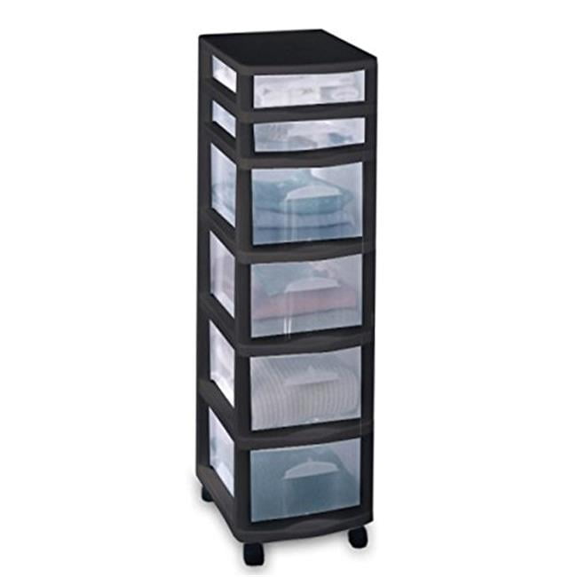 Click here for Homz Plastic 6 Clear Drawer Medium Home Storage Co... prices