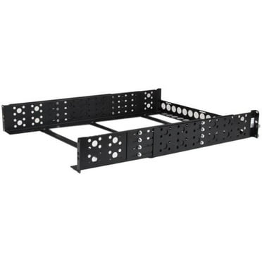 StarTech 2U Fixed 19" Adjustable Depth Universal Server Rack Rails ...