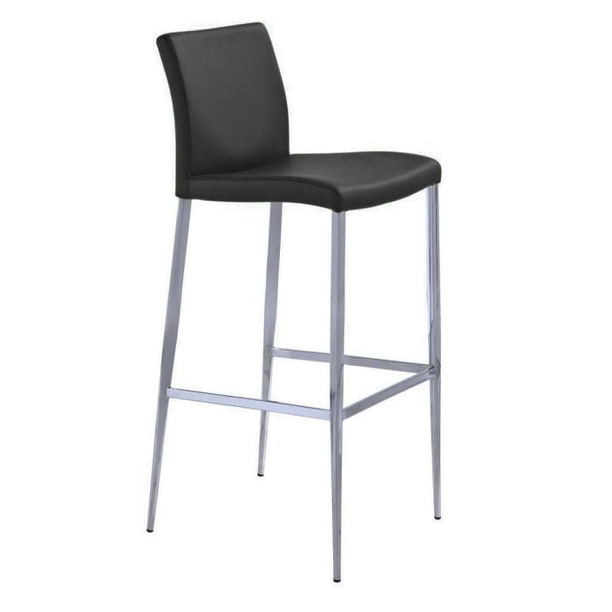 Click here for Take Me Home Furniture Modern Black Stool With Met... prices