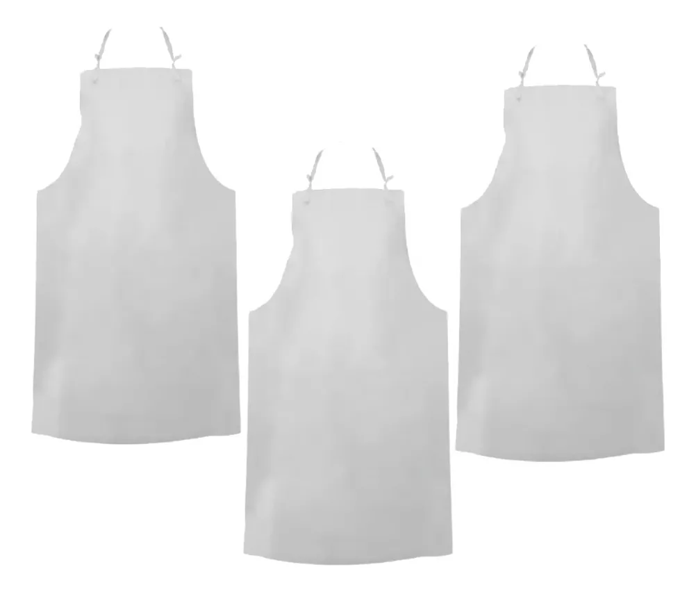 Mandil De Pvc Blanco Unitalla 3 Piezas 80 X 120 Cm | Bodega Aurrera en ...