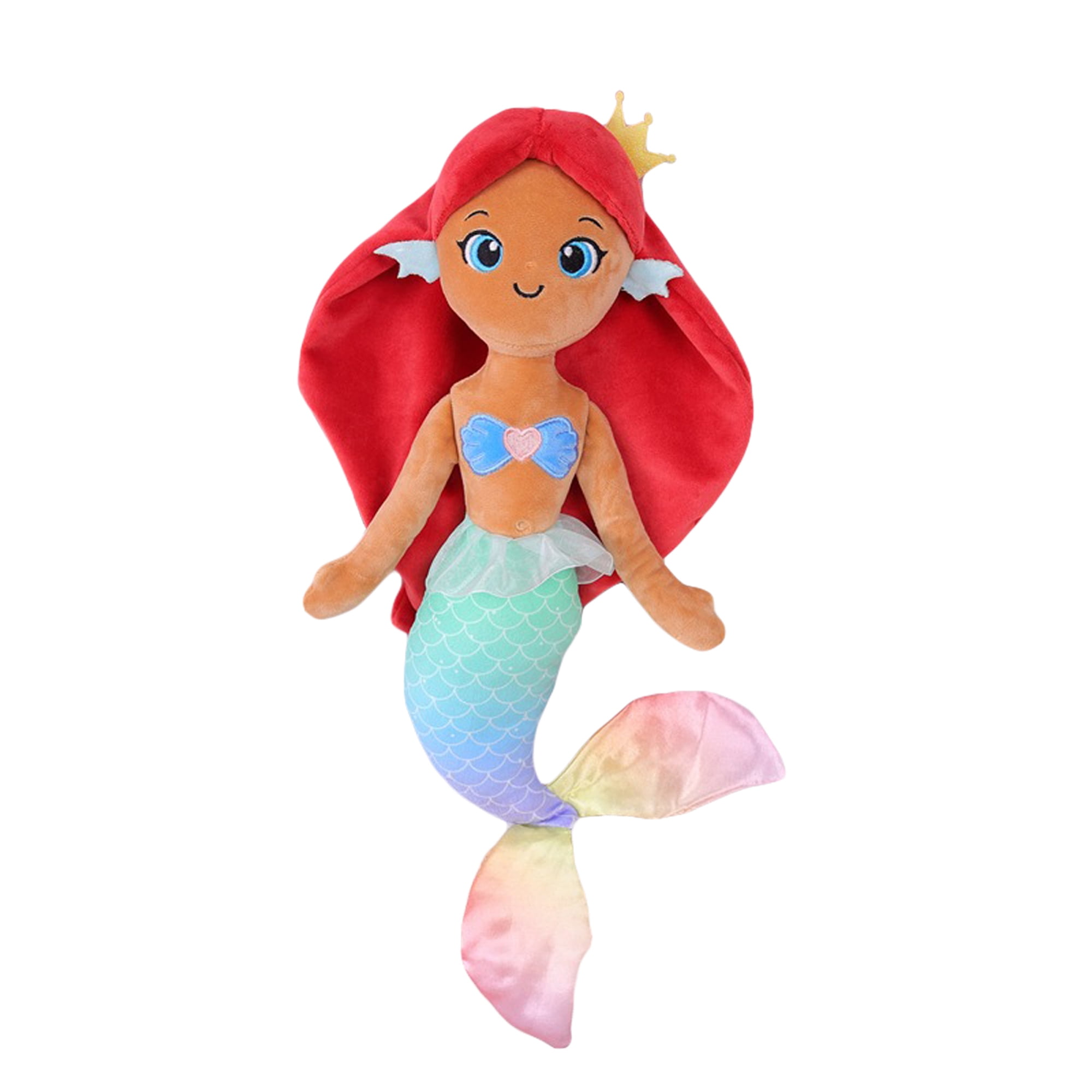Sunloudy Cute Mermaid Plush Toy 8inch Soft Stuffed Sea Animal Adroable ...