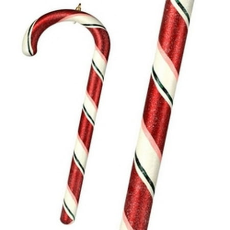 36" Sugared Candy Cane Decoration | Walmart Canada