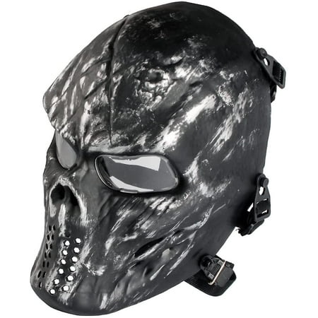 Mask Full Face Skull Tactical Masks Eye Protection For Halloween Cs ...