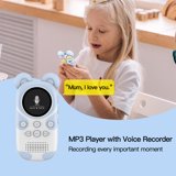 RUIZU 16GB MP3 Player for Kids, Cartoon Panda Portable Music Player ...