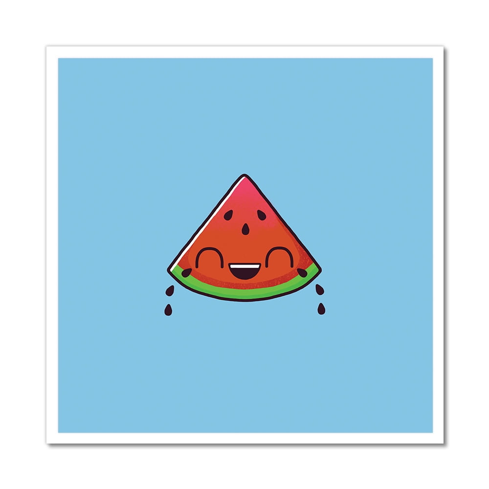 Watermelon Laugh Artwork | Choose from: Canvas (Ready to Hang), Canvas ...