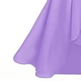 Babcutegg Elegant Solid-Color Chiffon Performance Dress With Flowing ...