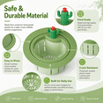 Cactus Sink Strainer Basket, Press-to-Dump Waste Collector, Large ...