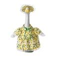 Dongrere Spring Summer Porch Goose Outfit Sunflower Goose Clothes with ...
