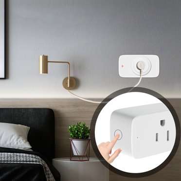 Merkury Innovations Smart Outlet Extender, Surge Protection, 4 Outlets ...