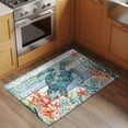 Area Rug 2x3ft Sea Turtle Starfish Coral Area Rugs Washable Low Pile ...