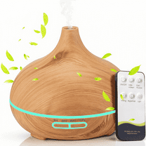 Raindrop Humidifier for Bedroom, Essential Oil Aroma Diffuser and ...